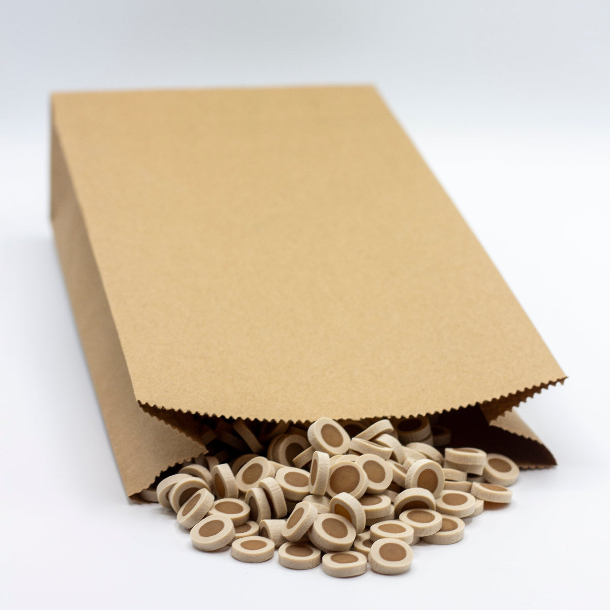 Peanut Butter Reward Coins in a Paper Bag – Eco Pet Parcel